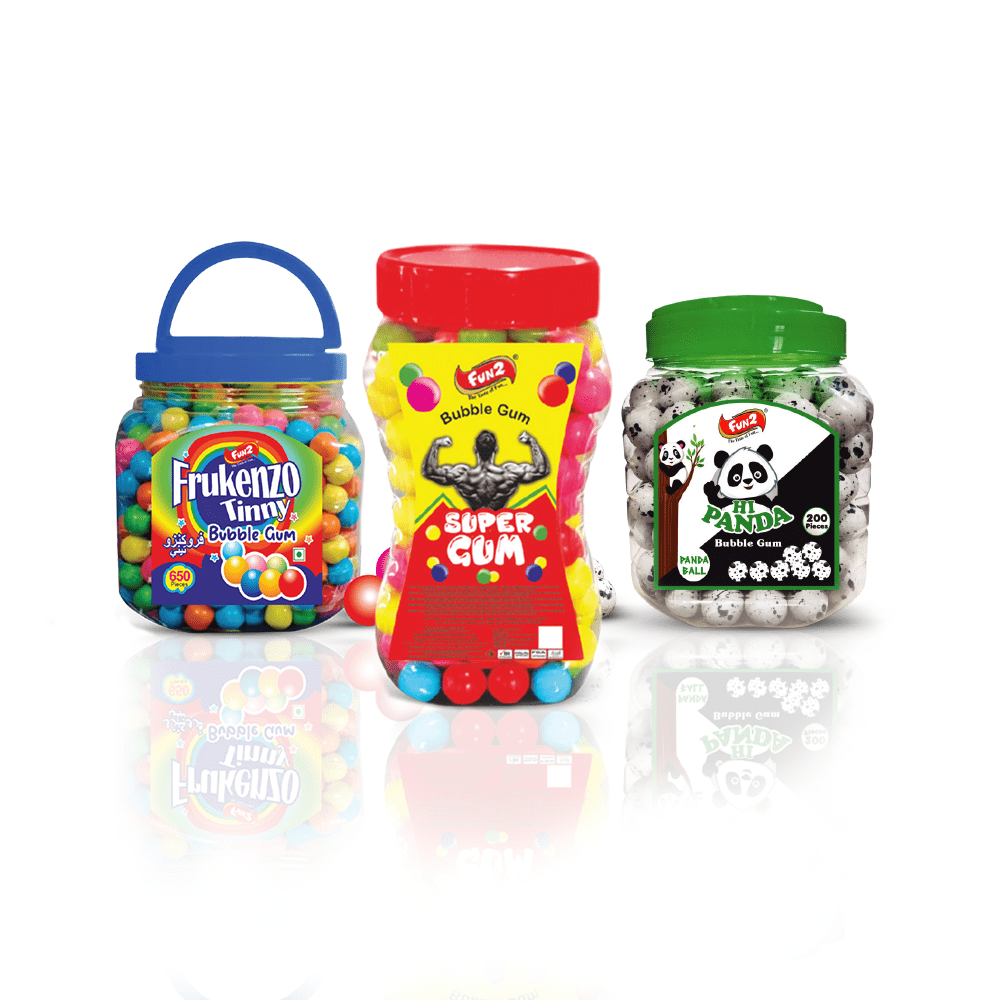 Fundle, Jelly, Smiley, Zoom, ChocoBall Gums – Bakewell Biscuits